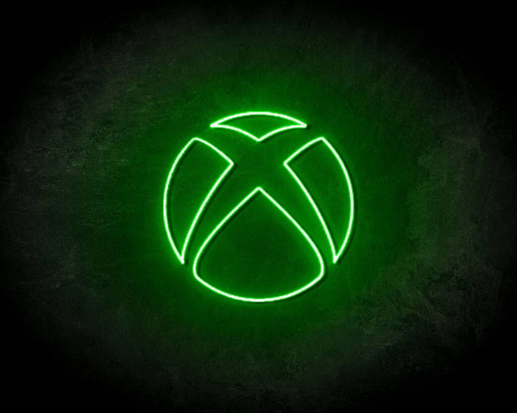 LED Neon Sign Xbox Logo - The Neon Company - DE